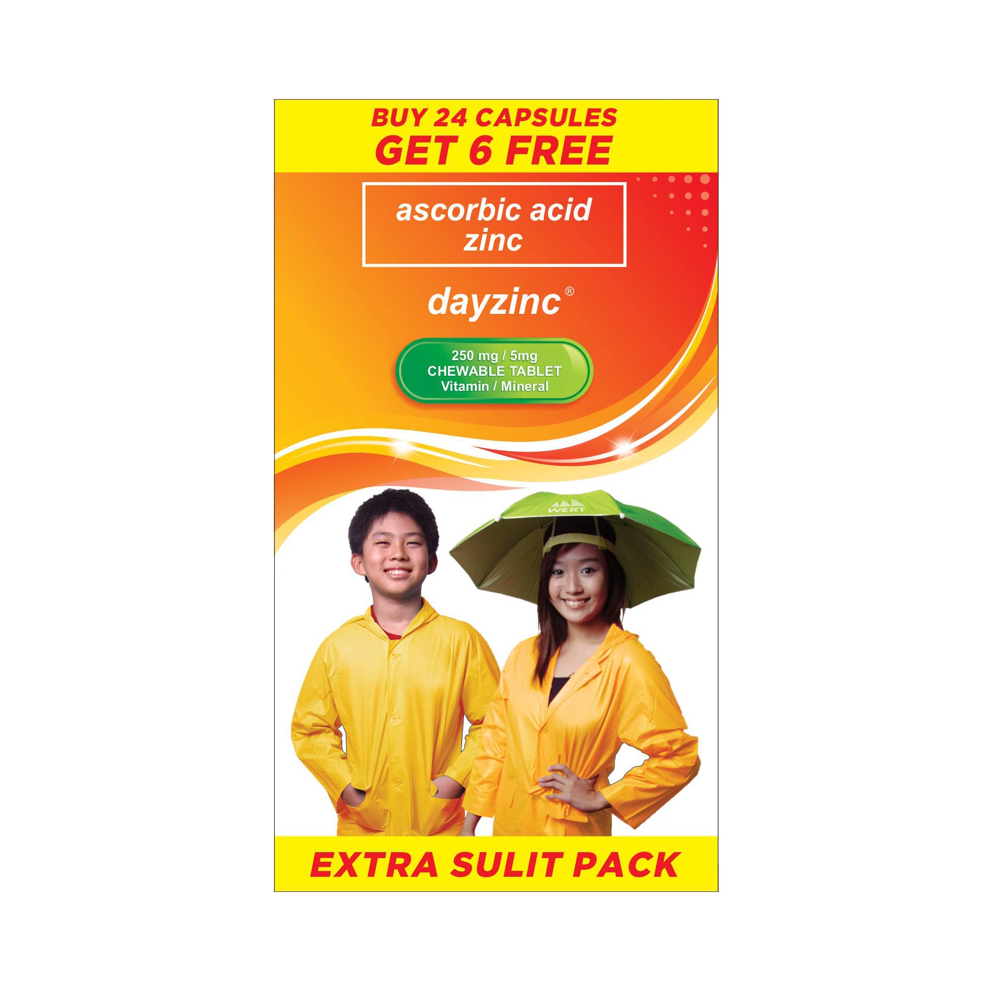 DAYZINC Chewable Tablet 24+6 | WERT ONLINE STORE
